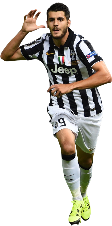 Alvaro Morata football render - FootyRenders