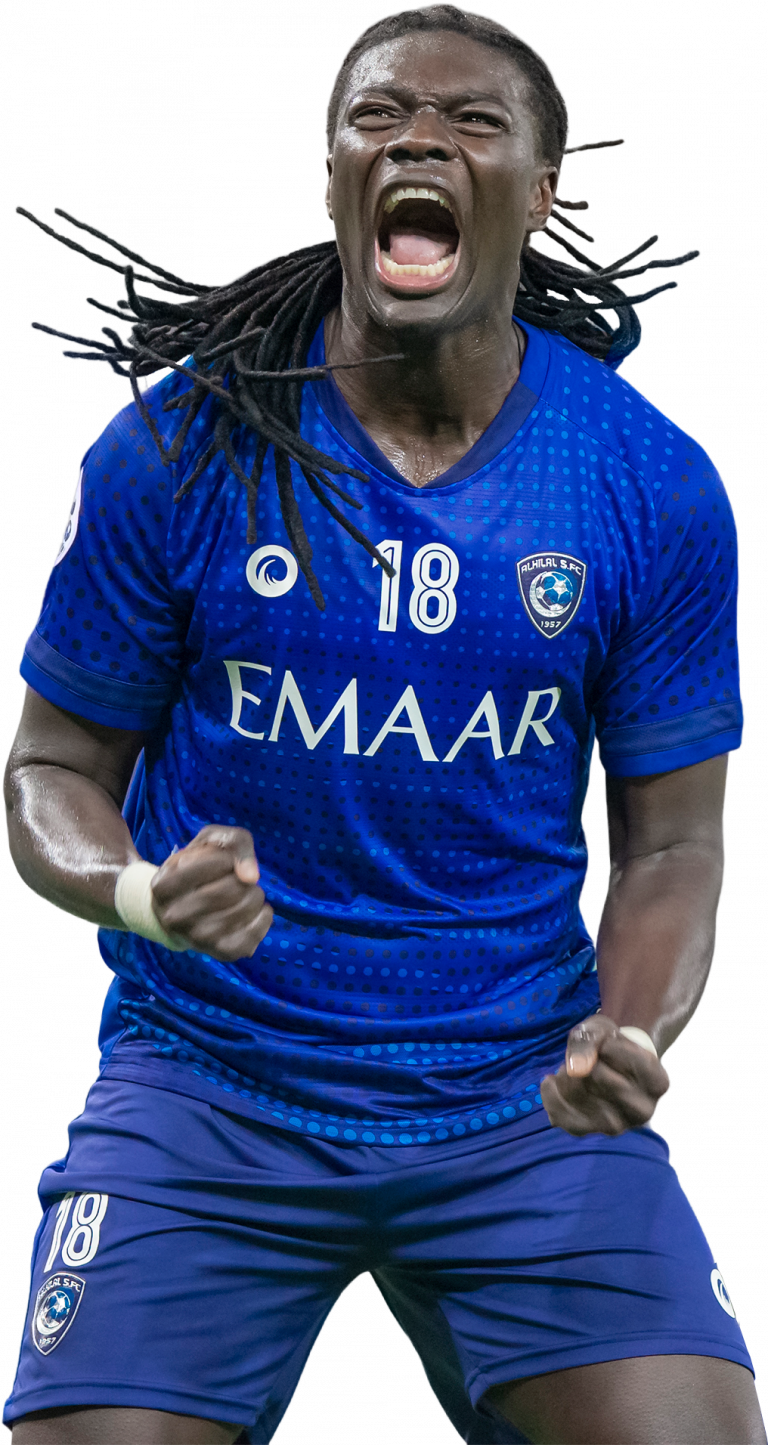 Bafétimbi Gomis Al-Hilal football render - FootyRenders
