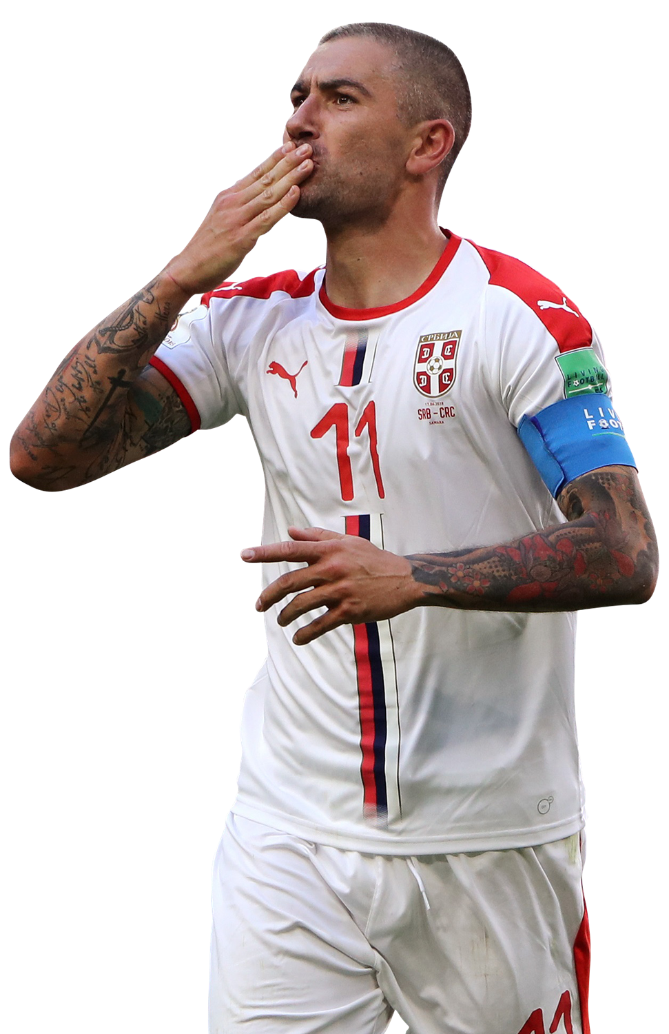 Aleksandar Kolarov Serbia football render - FootyRenders Aleksandar Kolarov Serbia football render - FootyRenders