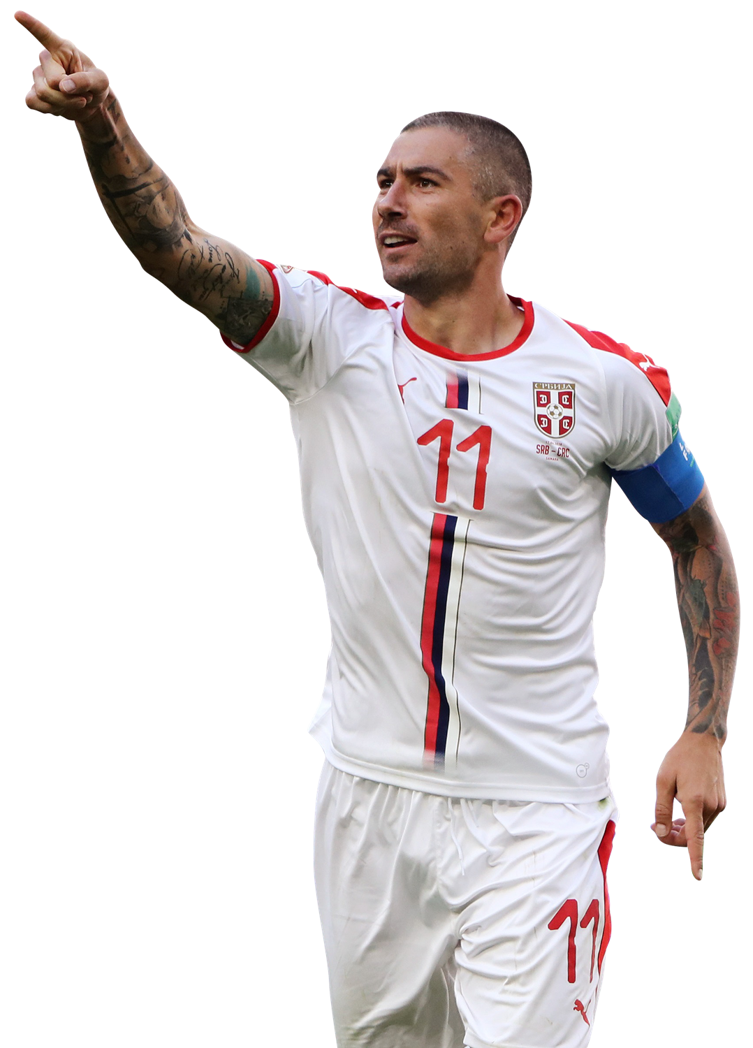 Aleksandar Kolarov Serbia football render - FootyRenders Aleksandar Kolarov Serbia football render - FootyRenders