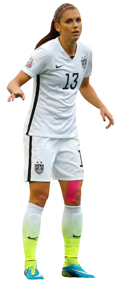 Alex Morgan football render - FootyRenders