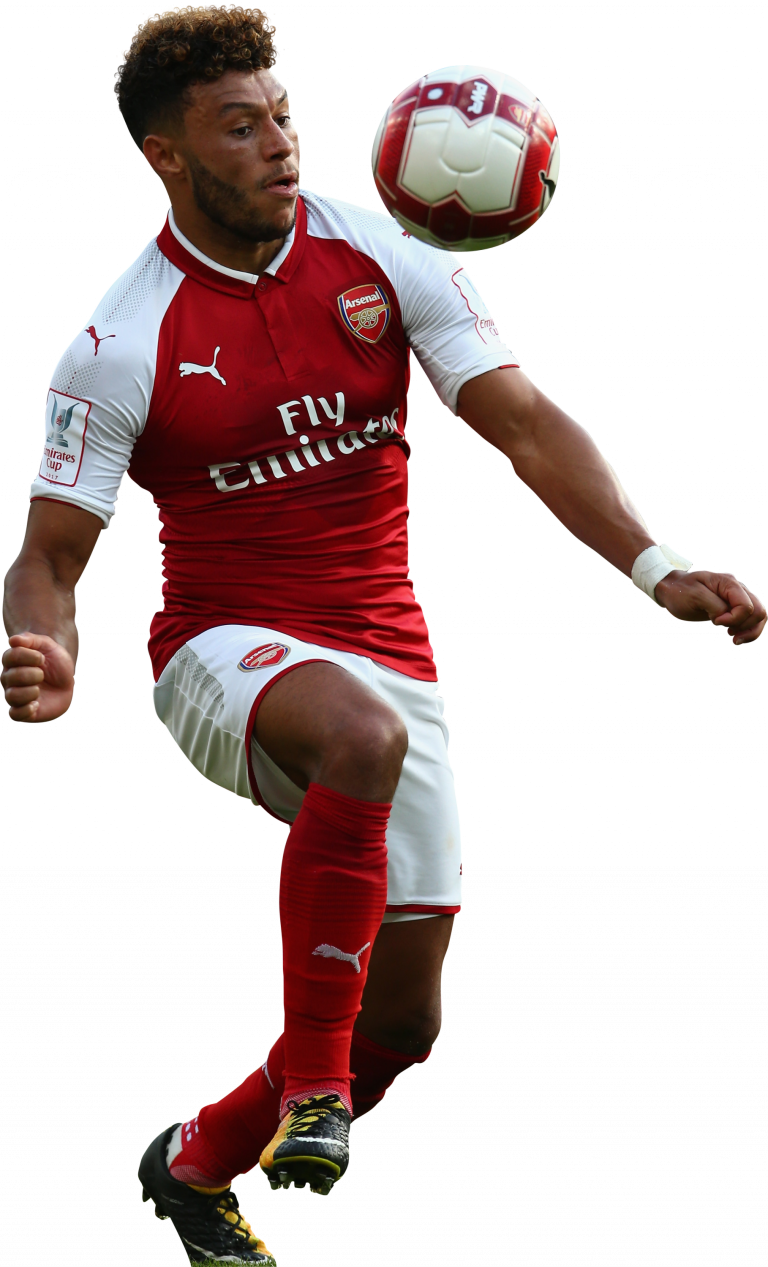 Alex Oxlade-Chamberlain Arsenal football render - FootyRenders
