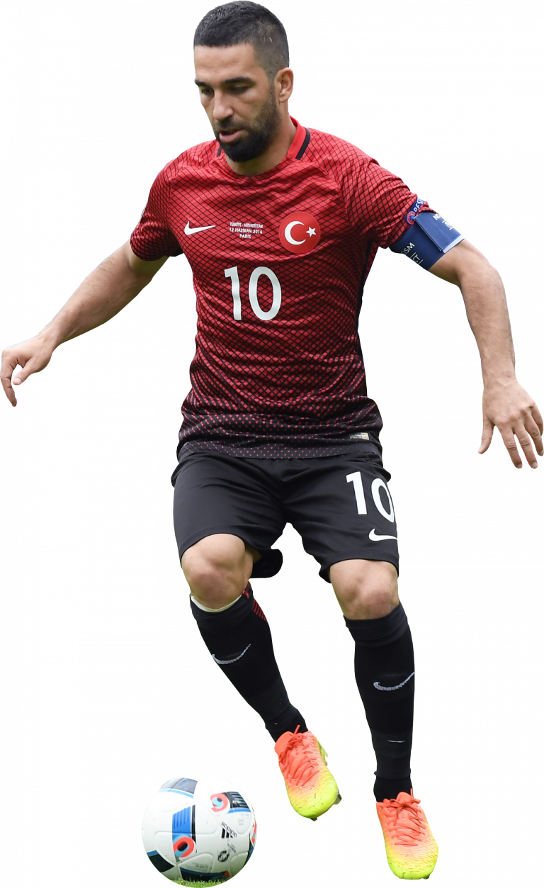 Arda Turan Turkey football render - FootyRenders