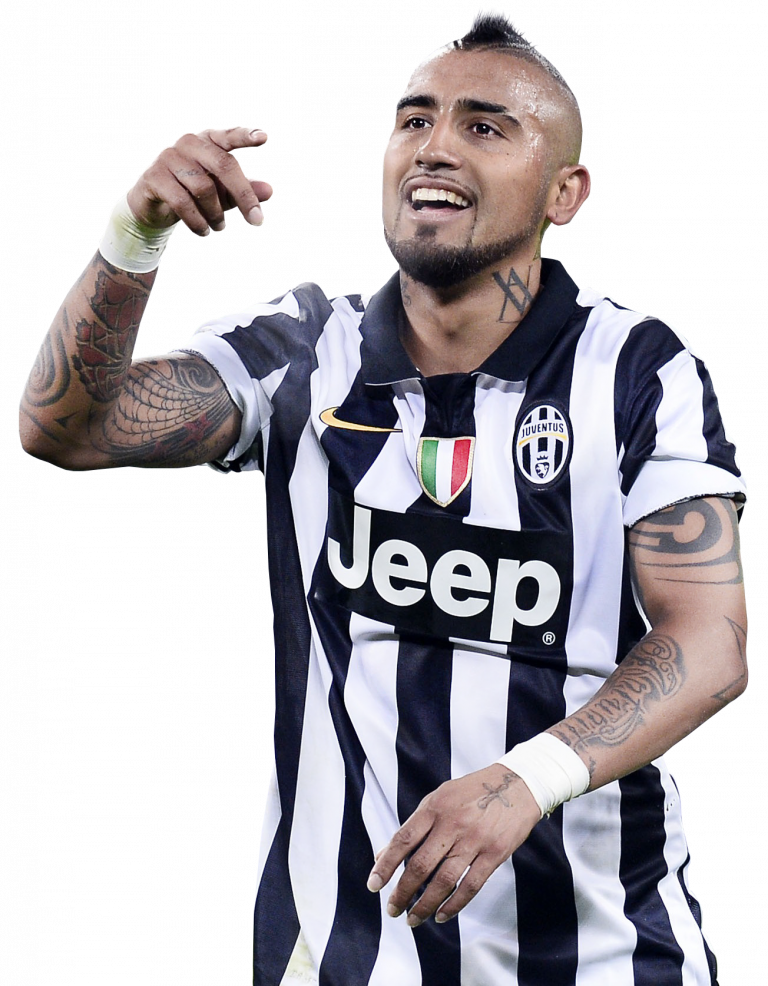Arturo Vidal football render - FootyRenders