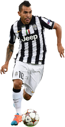 Carlos Tevez football render - 8194 - FootyRenders