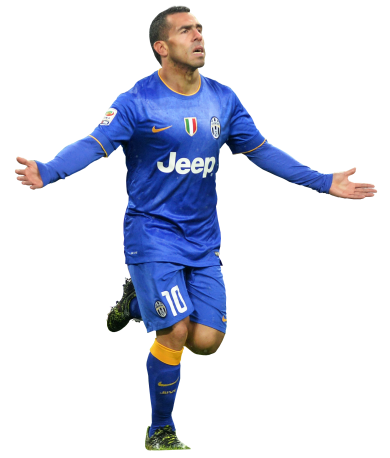 Carlos Tevez football render - 8956 - FootyRenders