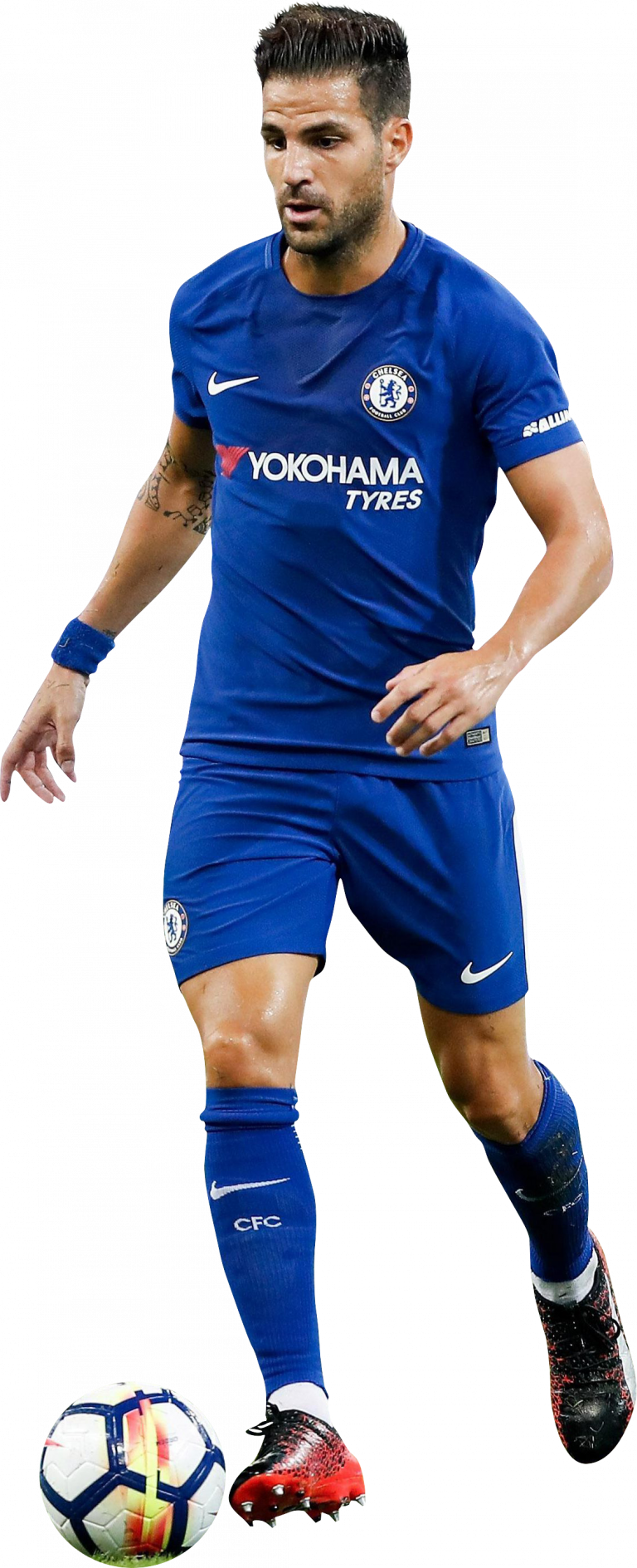 Cesc Fabregas Chelsea football render - FootyRenders