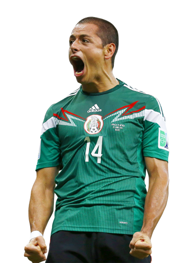 Javier "Chicharito" Hernandez football render - 5006 - FootyRenders