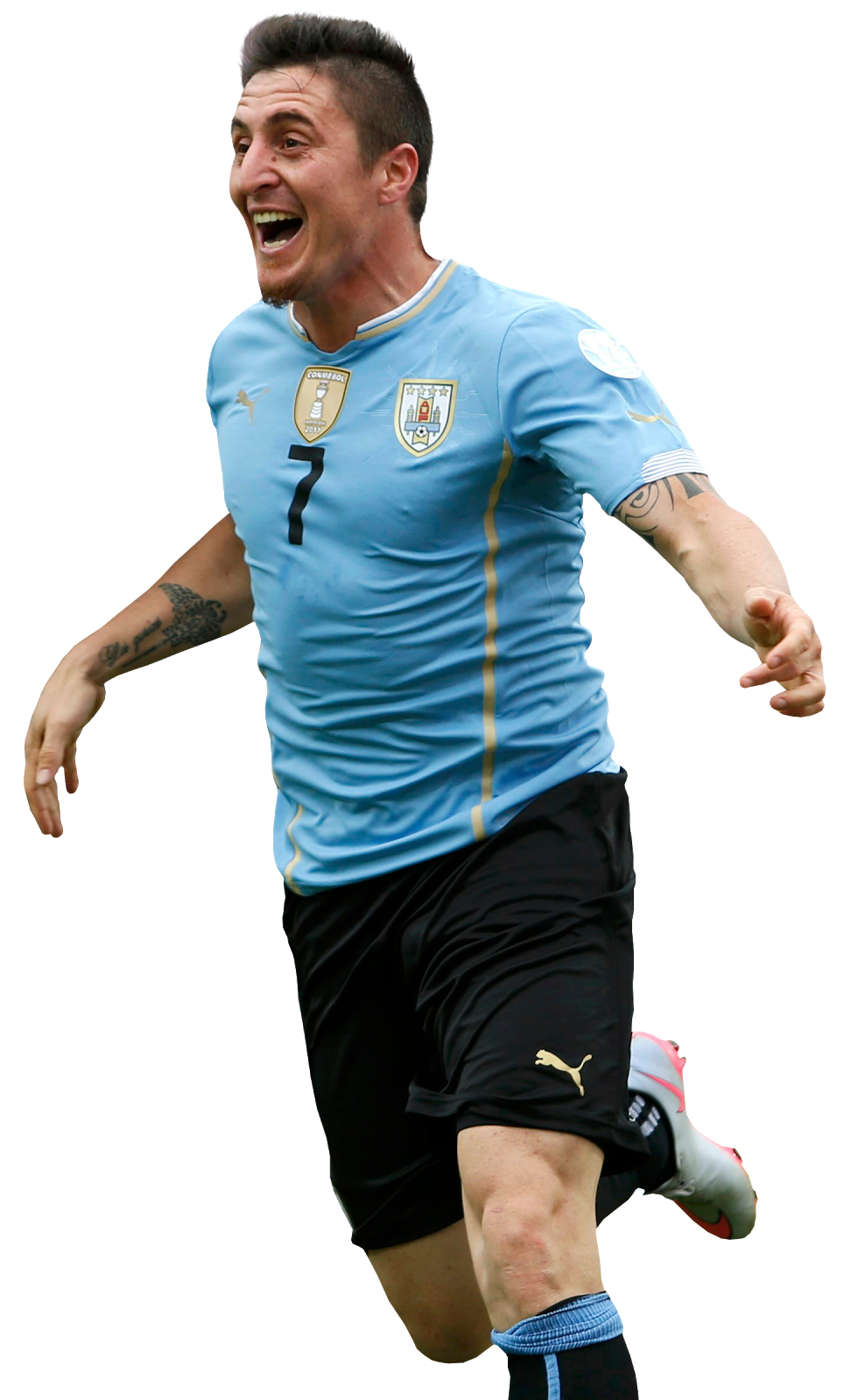 Cristian Rodriguez football render - FootyRenders