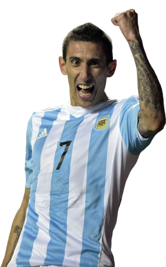 Angel Di Maria football render - 14722 - FootyRenders