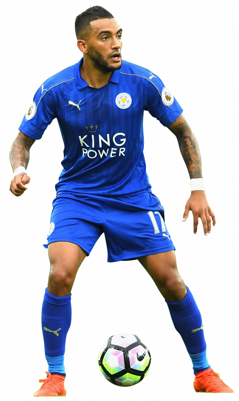 Danny Simpson Leicester City football render - FootyRenders