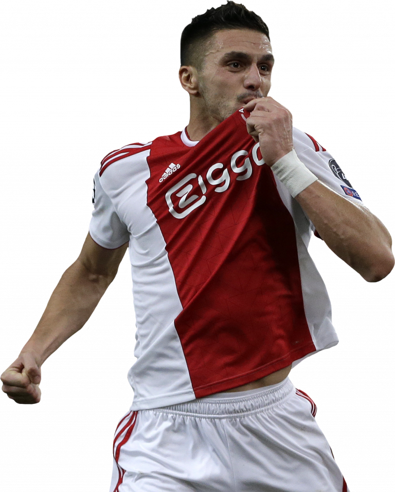 Dusan Tadic Ajax football render - FootyRenders
