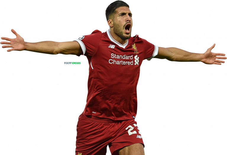 Emre Can Liverpool football render - FootyRenders