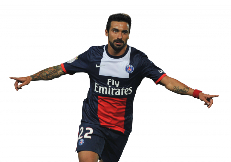 Ezequiel Lavezzi football render - FootyRenders