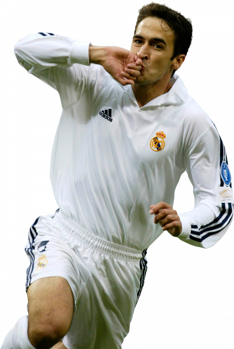 Raul Gonzalez Legends football render - FootyRenders