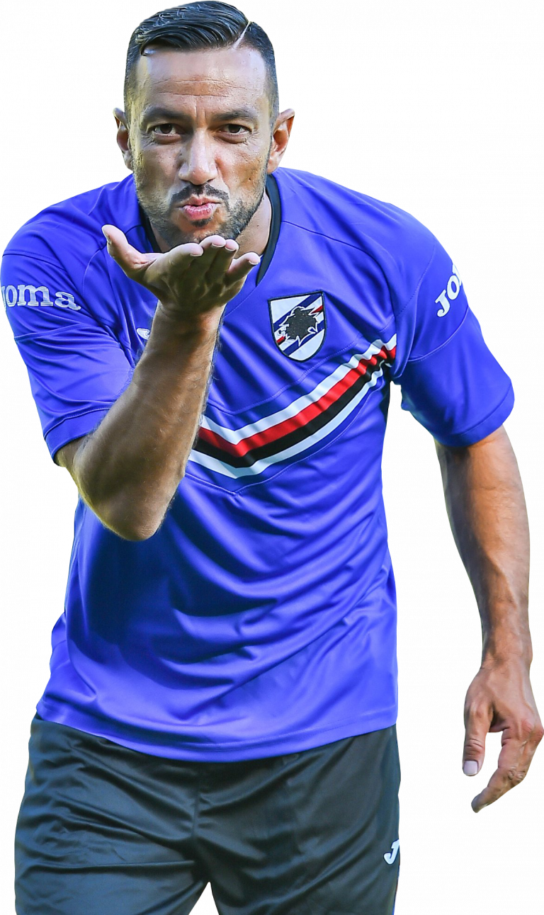 Fabio Quagliarella Sampdoria football render - FootyRenders