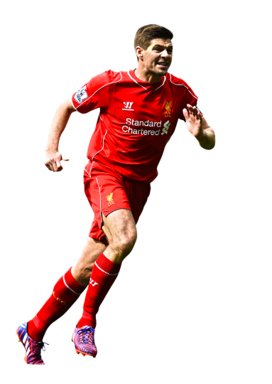 Steven Gerrard football render - 13300 - FootyRenders