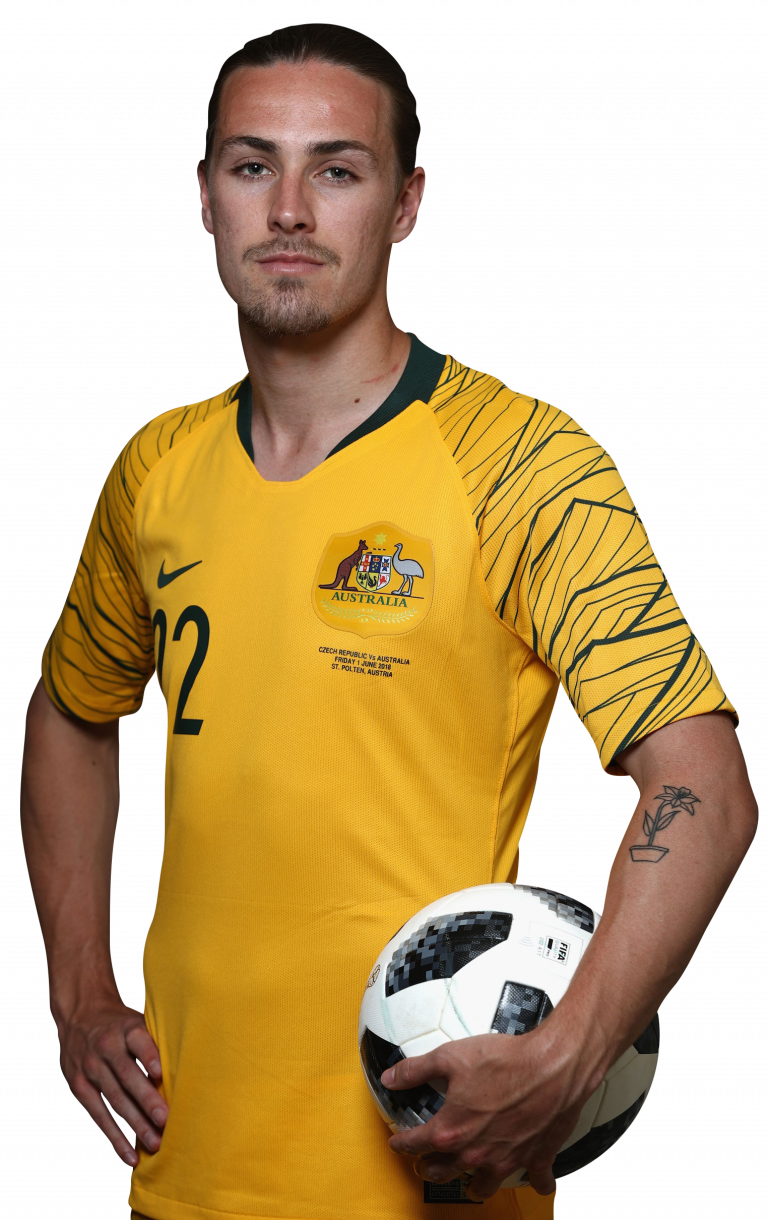 Jackson Irvine Australia football render - FootyRenders