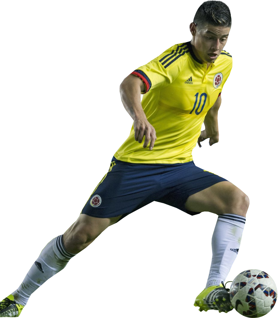 James Rodriguez football render - FootyRenders