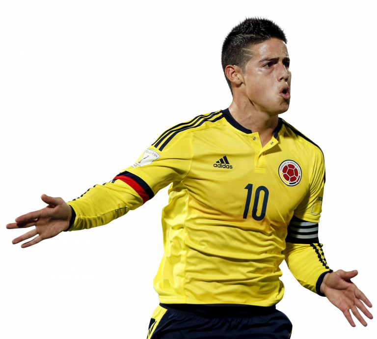 James Rodriguez football render - FootyRenders