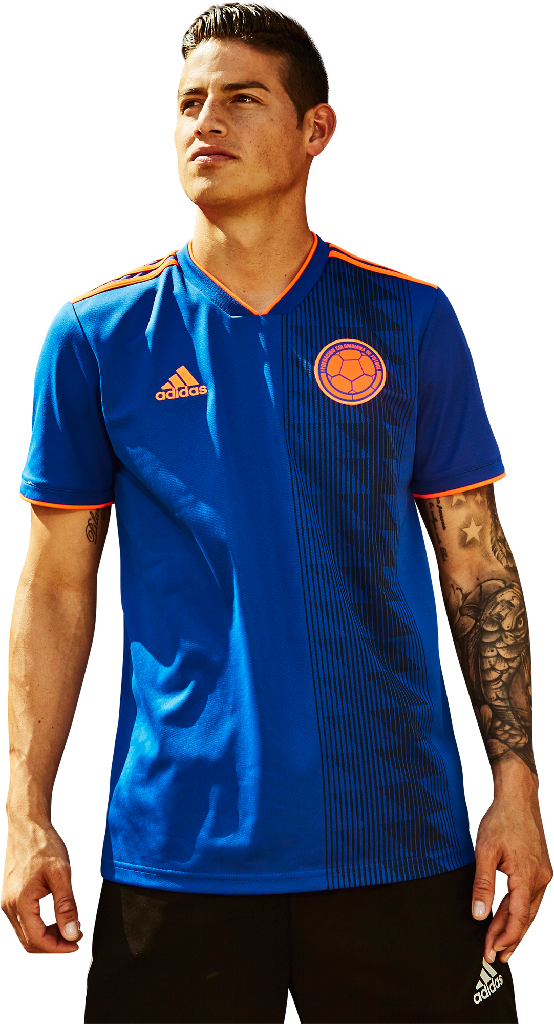 James Rodriguez Colombia football render - FootyRenders