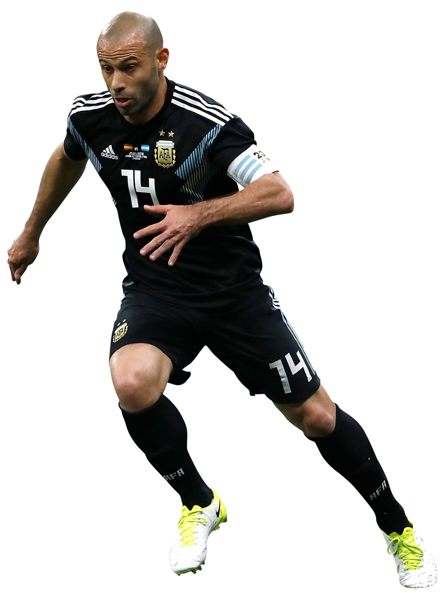 Javier Mascherano Argentina football render - FootyRenders Javier Mascherano Argentina football render - FootyRenders