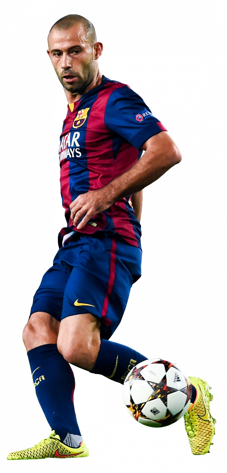Javier Mascherano football render - FootyRenders