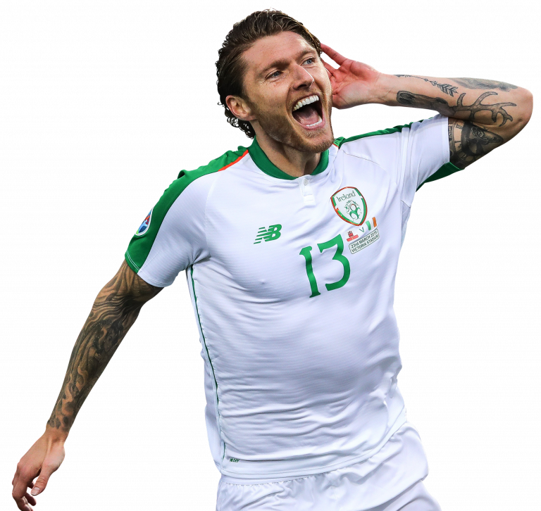 Jeff Hendrick Republic of Ireland football render - FootyRenders