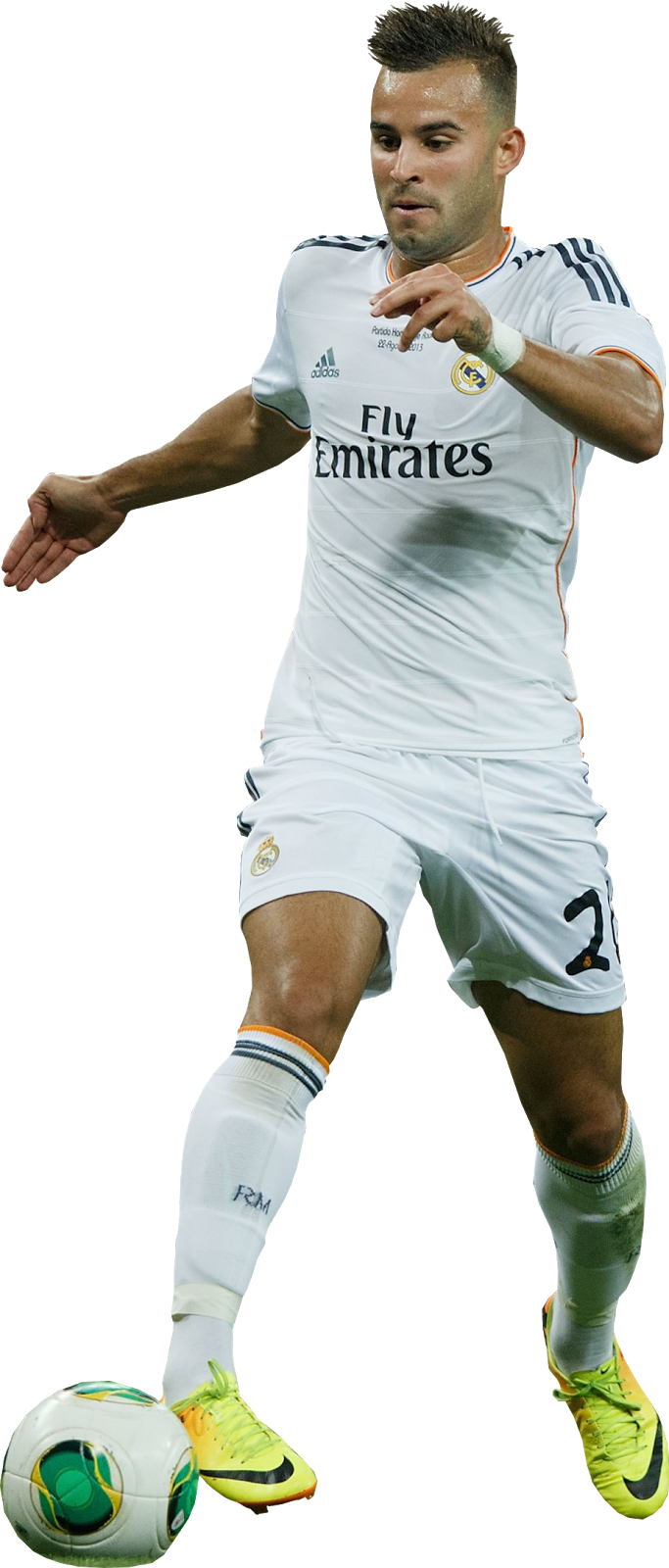 Jesé Rodriguez football render - FootyRenders
