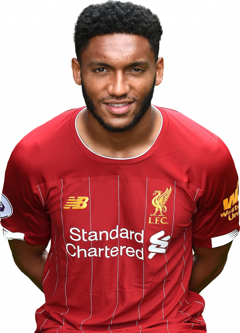 Joe Gomez Liverpool football render - FootyRenders