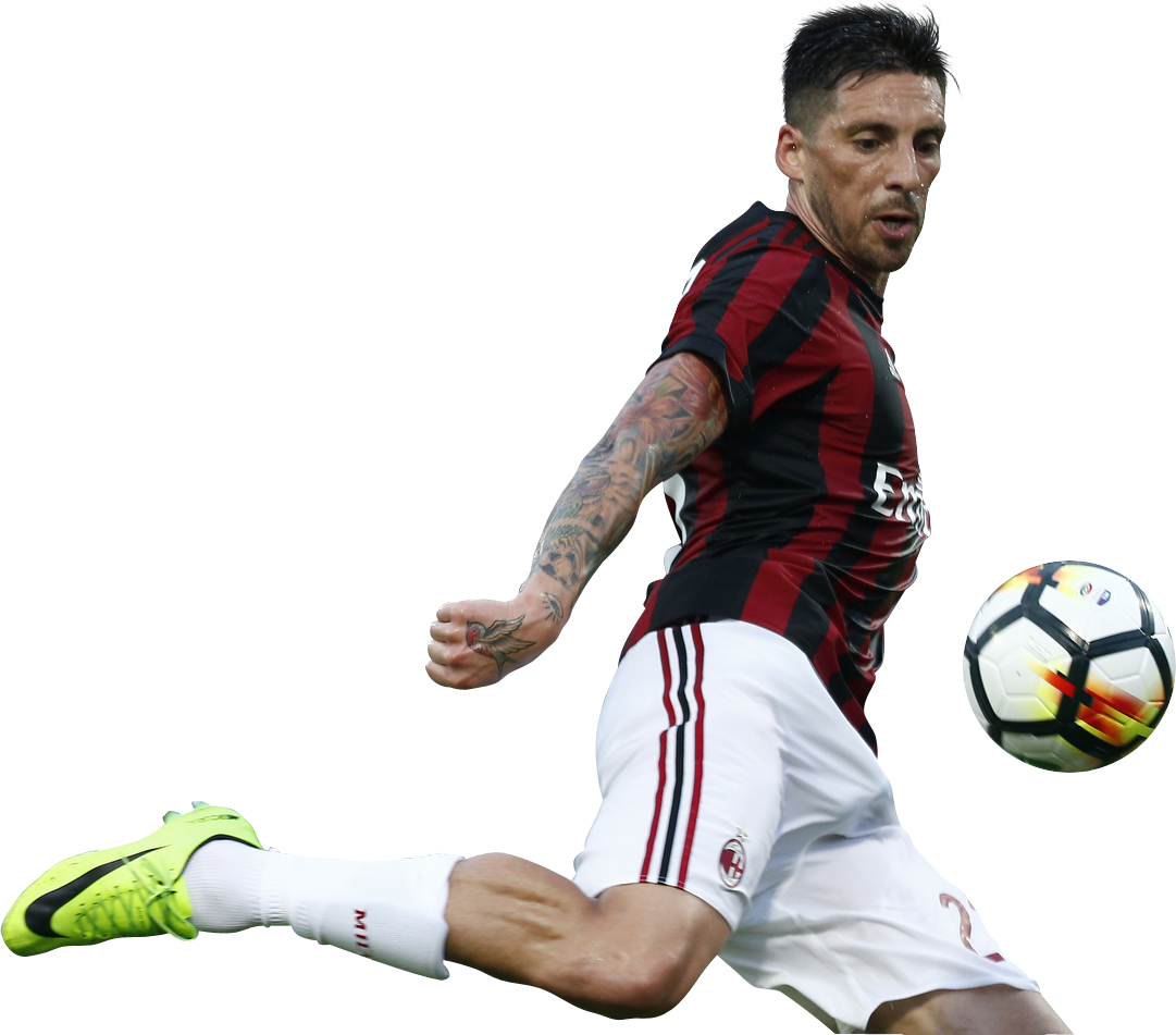 Jose Sosa Milan football render - FootyRenders