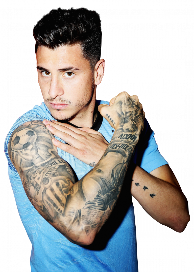 José María Giménez Uruguay football render - FootyRenders