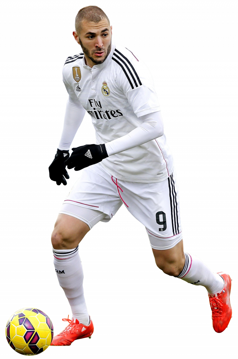 Karim Benzema football render - FootyRenders