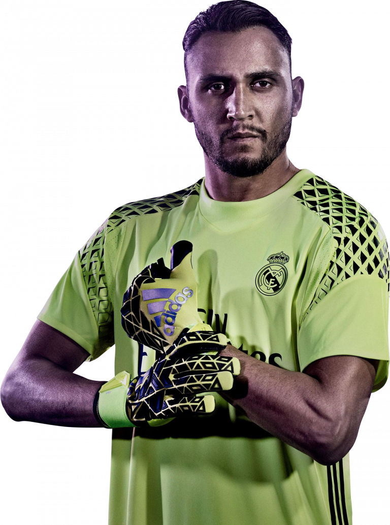 Keylor Navas Real Madrid football render - FootyRenders