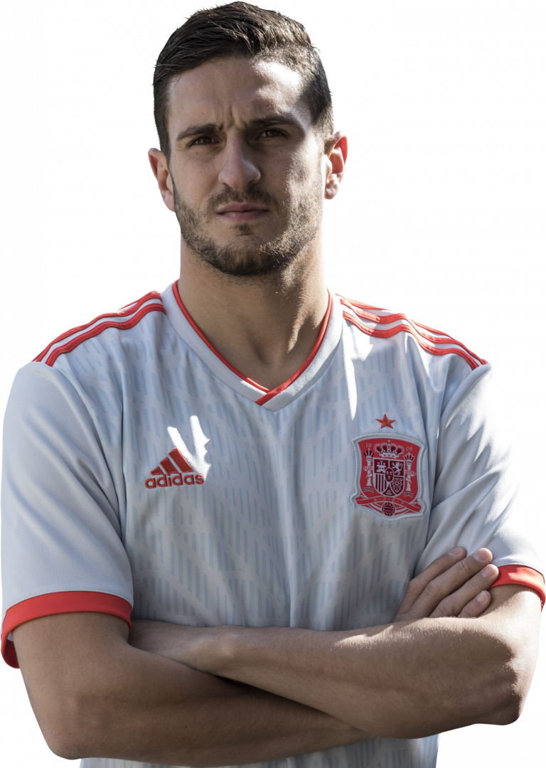 Koke Spain football render - FootyRenders