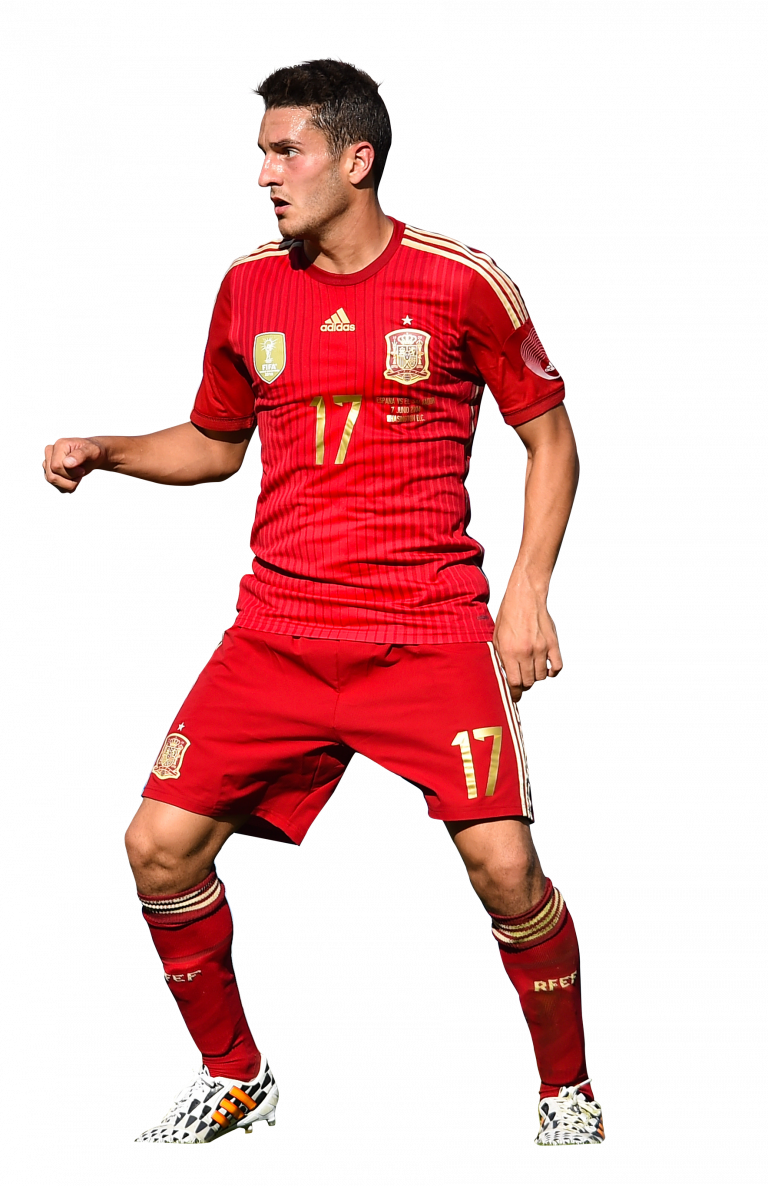 Koke football render - FootyRenders