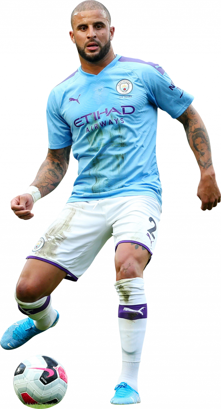 Kyle Walker Manchester City football render - FootyRenders