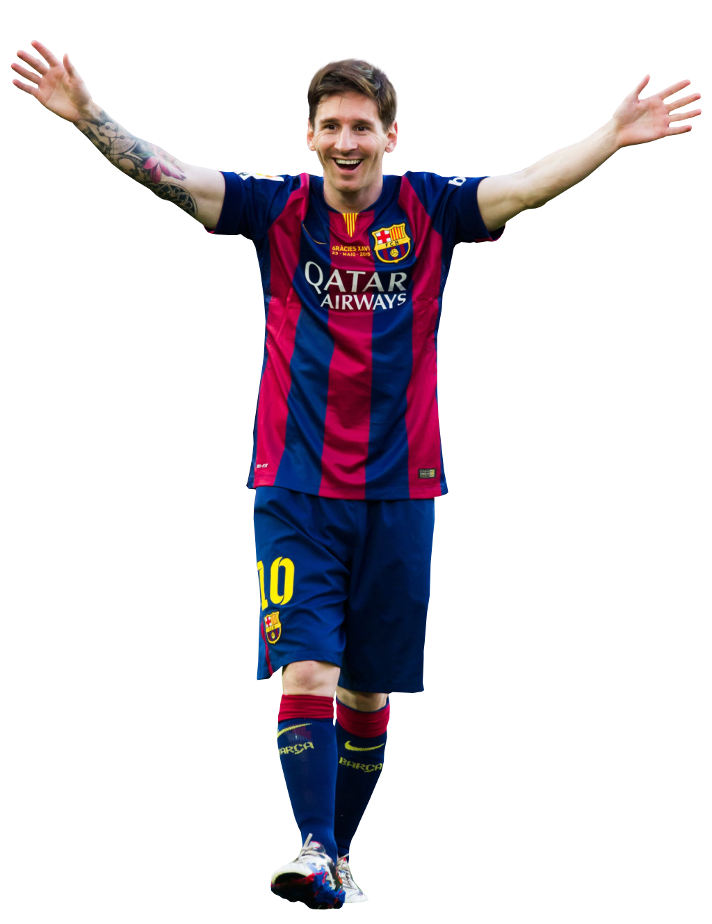 Lionel Messi football render - FootyRenders