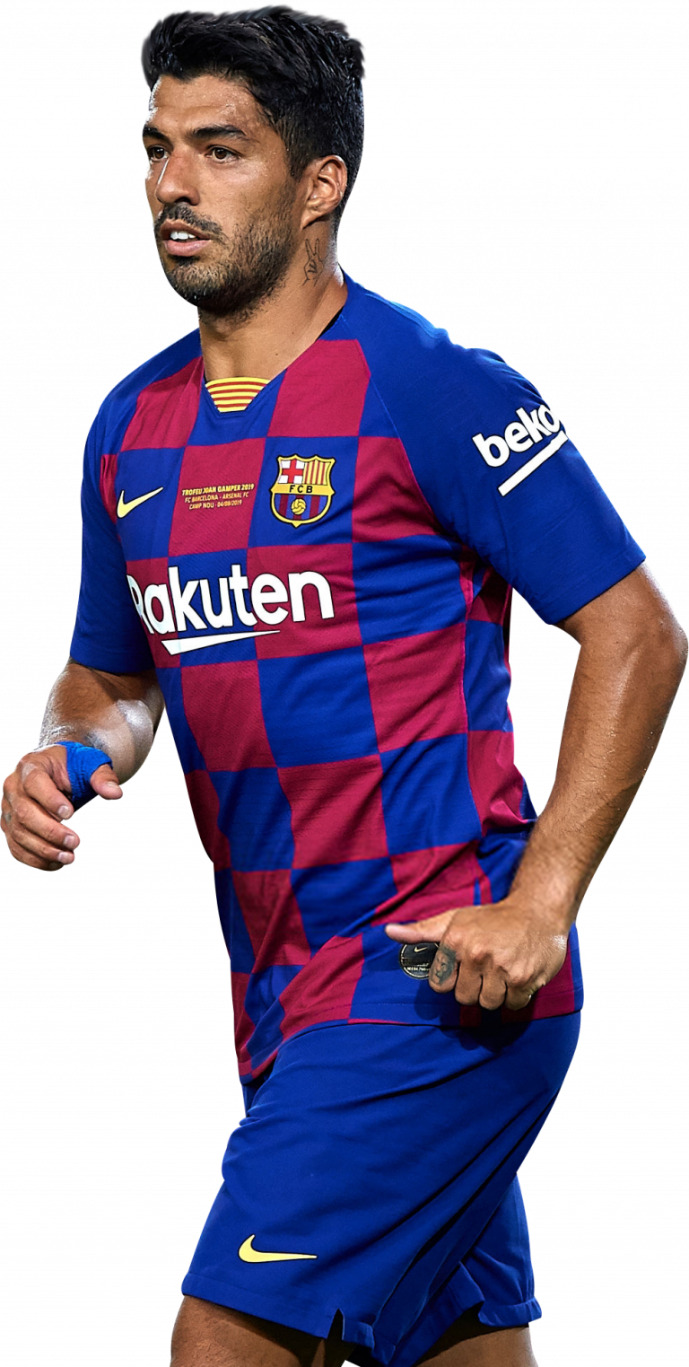 Luis Suarez Barcelona football render - FootyRenders