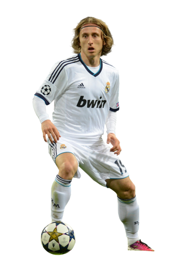 Luka Modric football render - 100 - FootyRenders