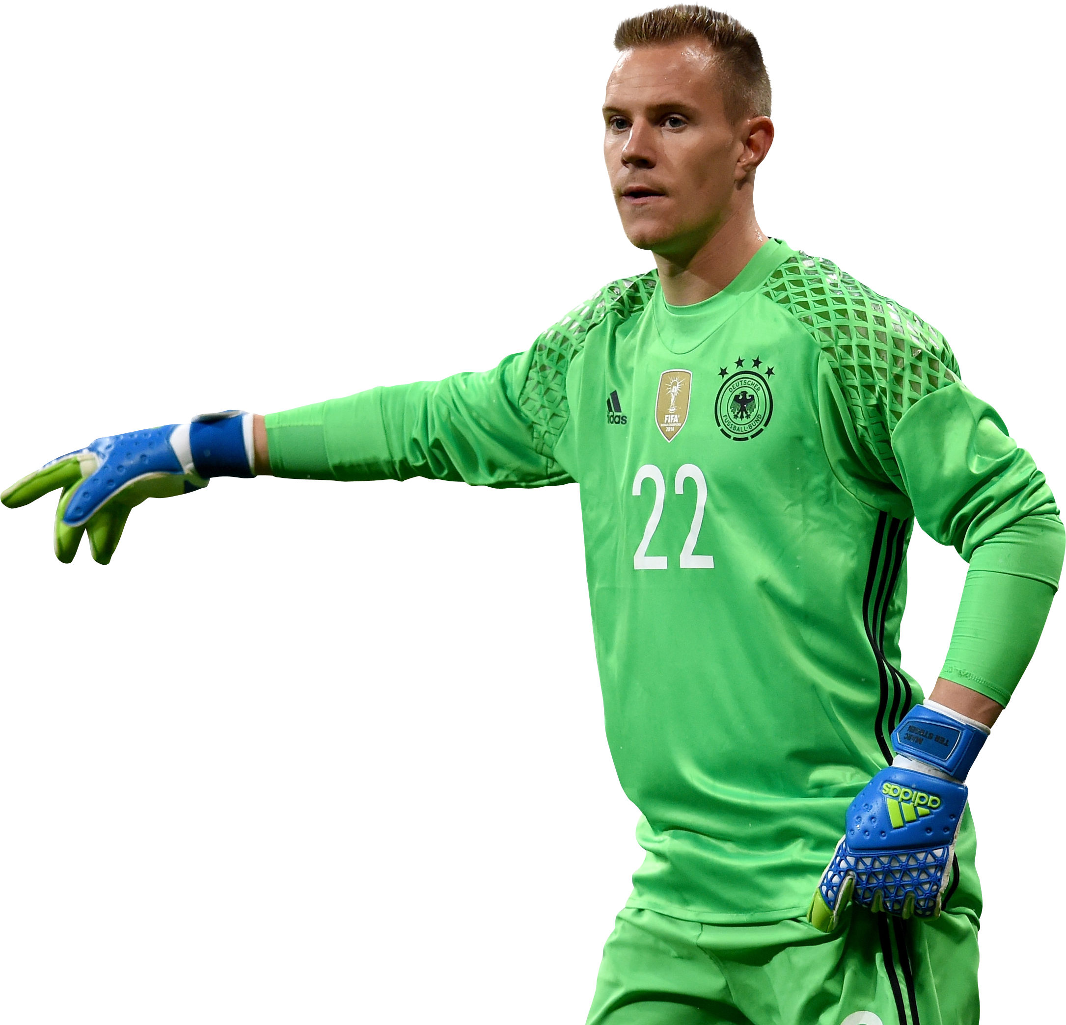 Marc-André Ter Stegen Germany football render - FootyRenders