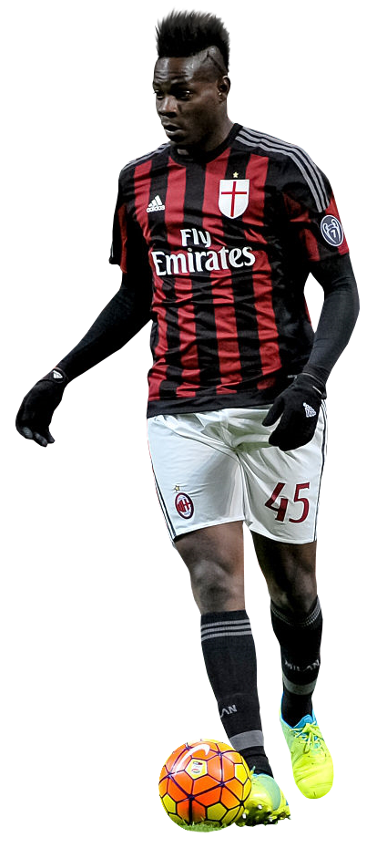 Mario Balotelli football render - FootyRenders
