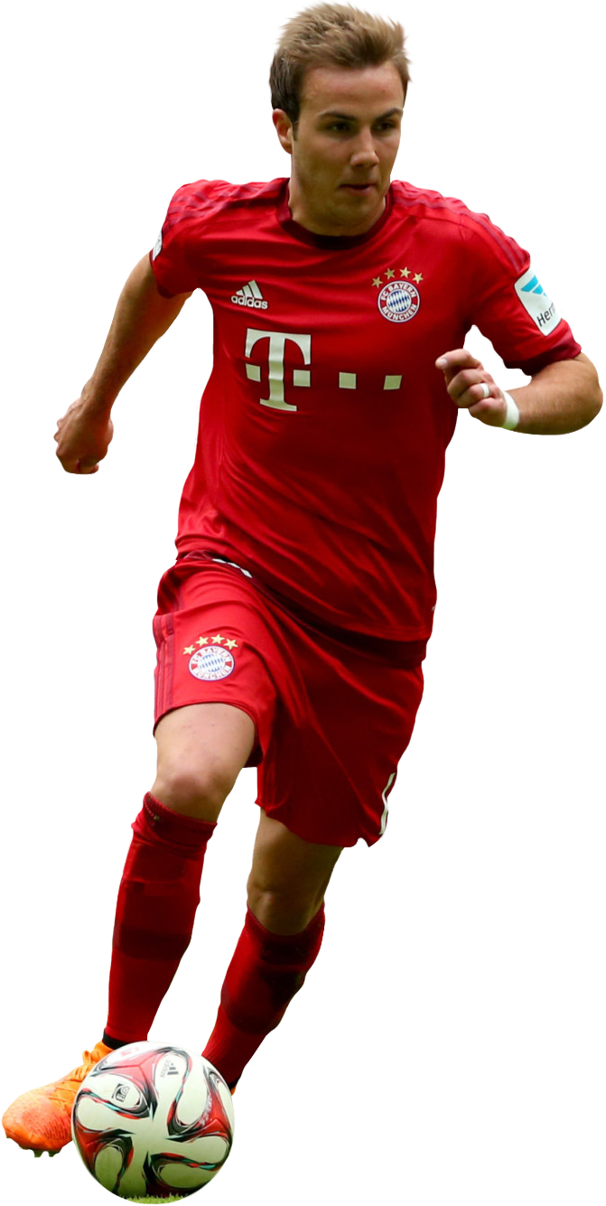 Mario Götze football render - FootyRenders