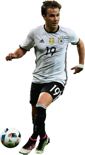 Mario Götze Germany football render - FootyRenders