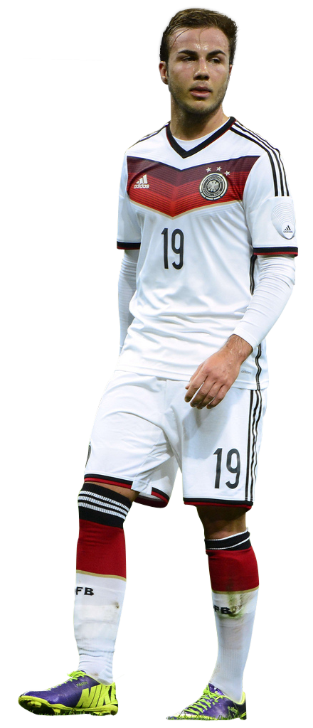 Mario Götze football render - FootyRenders
