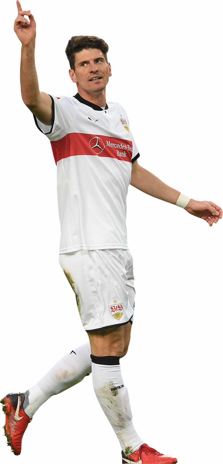 Mario Gomez VfB Stuttgart football render - FootyRenders
