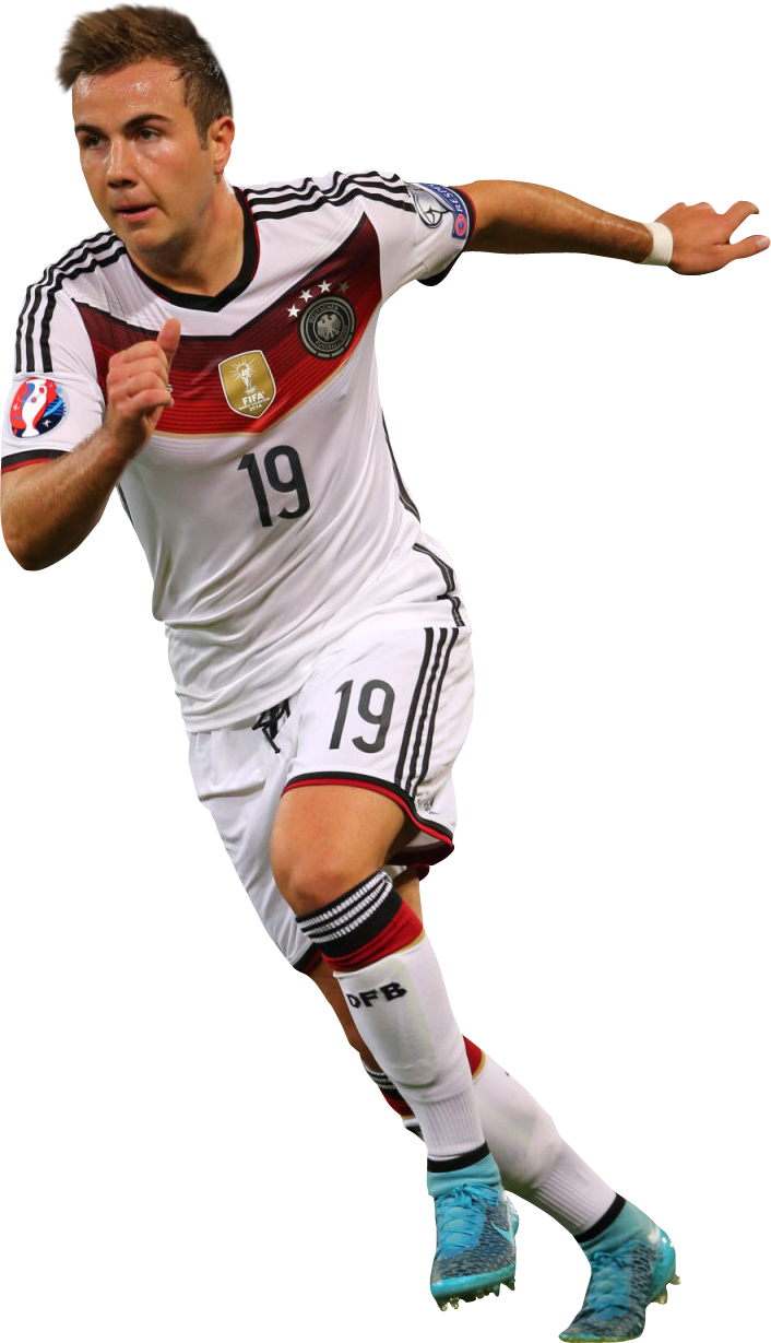 Mario Götze football render - FootyRenders