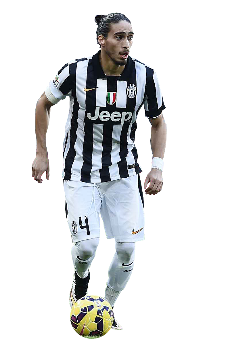 Martin Caceres football render - FootyRenders