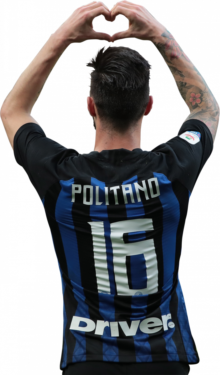 Matteo Politano Inter football render - FootyRenders