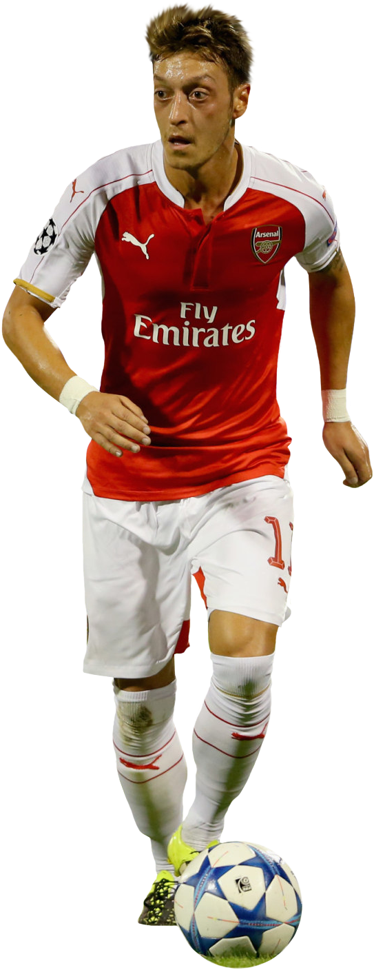 Mesut Özil football render - FootyRenders